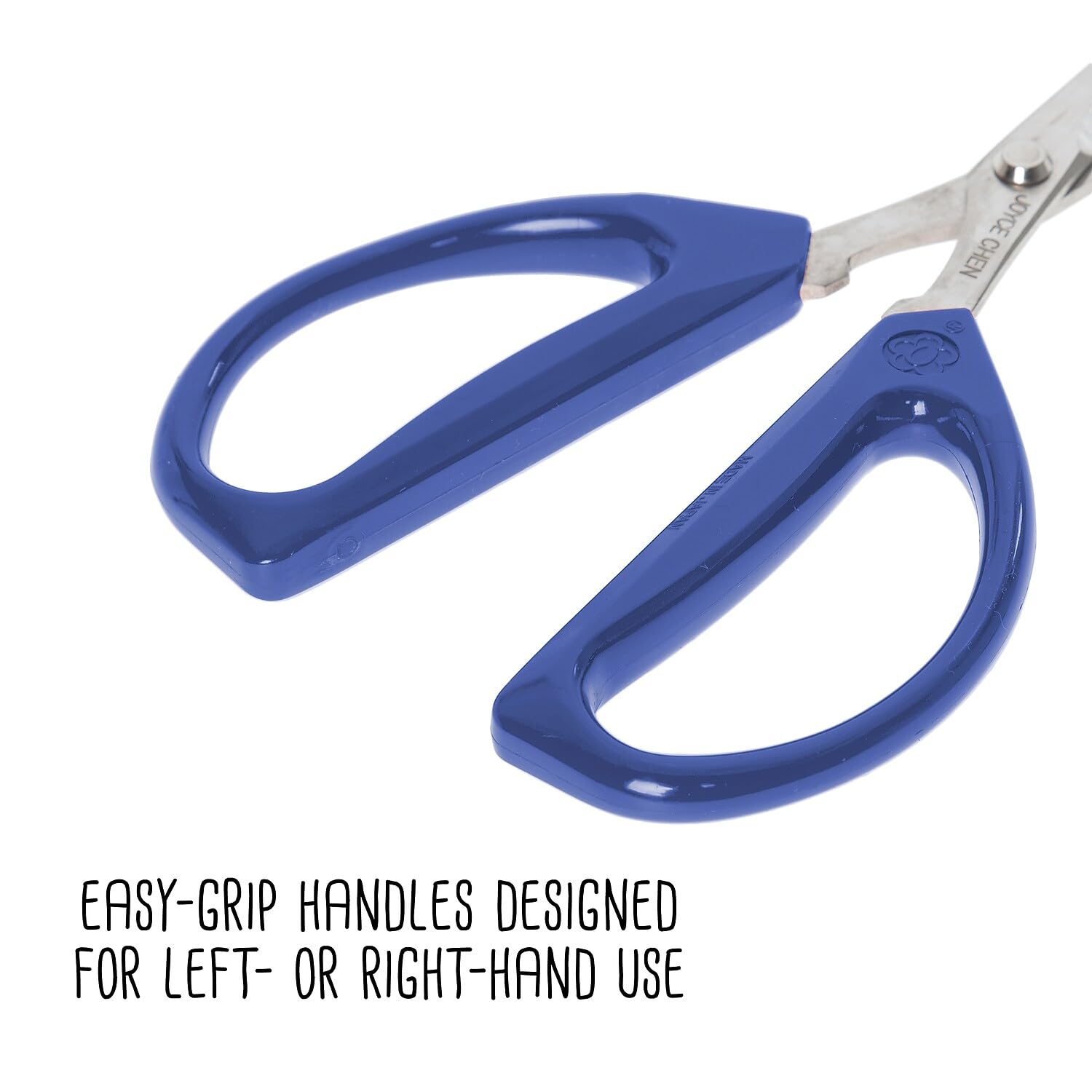 Joyce Chen Original Unlimited Kitchen Scissors All Purpose Dishwasher Safe Kitchen Shears With Comfortable Handles, Blue