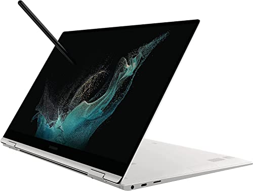 SAMSUNG Galaxy Book2 Pro 360 15.6" 2-in-1 Touchscreen (Intel 12-Core i7-1260P, 16GB RAM, 2TB PCIe SSD, Active Stylus) FHD Convertible Laptop, Thunderbolt 4, Backlit, Fingerprint, Win 11 Home - 2023