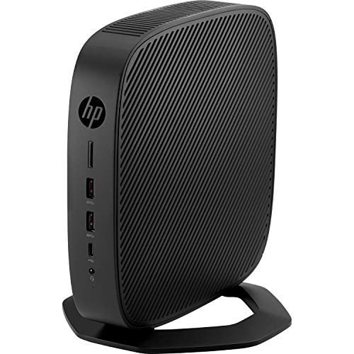 HP t640 Thin ClientAMD Ryzen R1505G Dual-core (2 Core) 2.40 GHz - TAA Compliant - 4 GB RAM DDR4 SDRAM - 16 GB Flash - AMD Radeon Vega 3 Graphics - Gigabit Ethernet ThinPro - IEEE 802.11ac - Displ
