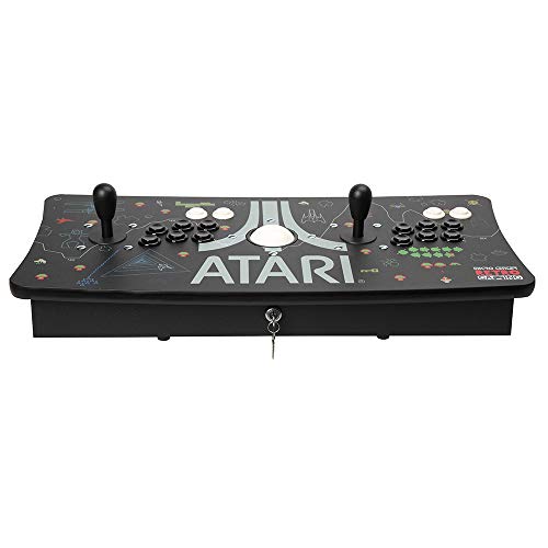 INLAND Arcade Fightstick USB Dual Joystick 2 Player Game Controller for PC Mac Raspberry Pi Console Xbox PC Version PS3 with Trackball