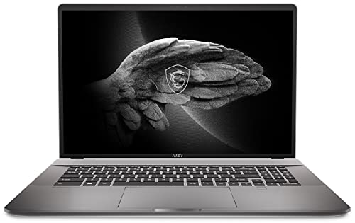 2022 MSI Creator Z17 A12UGST-049 Enthusiast (i7-12700H, 32GB RAM, 4TB NVMe SSD, RTX 3070Ti 8GB, 17" QHD+ 165Hz Touch, Windows 11 Pro) Content Creation Laptop