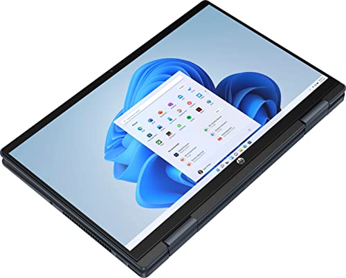 HP Pavilion 14" 2-in-1 Touchscreen FHD Laptop i3-1215U 8GB RAM 256GB SSD (Blue)