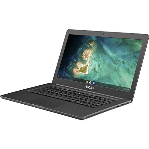 ASUS Chromebook C403NA-YS02 14.0 inch Intel Celeron N3350 1.1GHz/ 4GB LPDDR4/ 32GB eMMC/ USB3.1/ Chrome OS Notebook (Dark Grey)