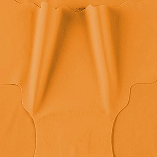 Kinple Women's Seamless Briefs Wave Edge No Trac Panty Breathable Silky Panties Comfort Moisture Wicking Undies Trendy Brief Orange