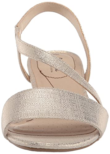LifeStride Womens Yasmine Sandal Platino 6 M