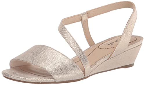 LifeStride Womens Yasmine Sandal Platino 6 M