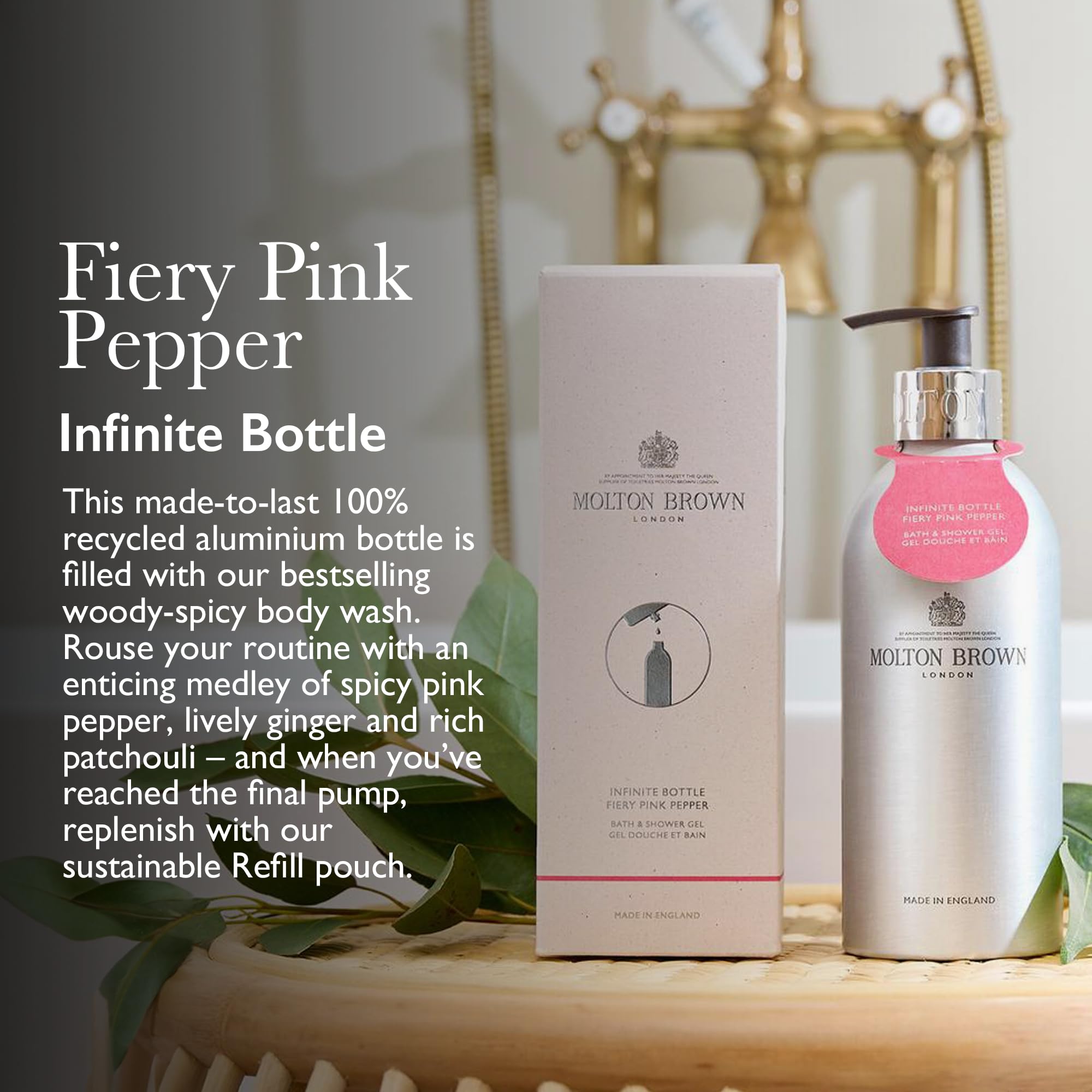 Molton Brown Infinite Bottle - Pink Pepper 13.5 fl. oz.