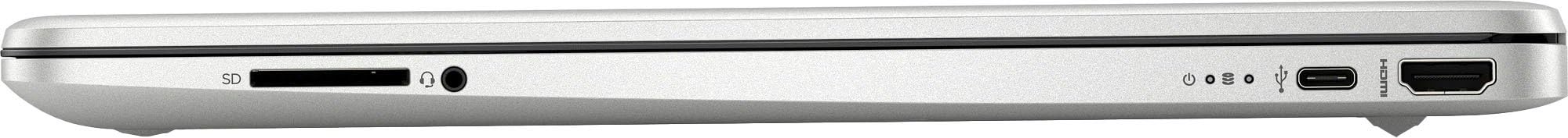 HP 2024 15 Laptop, 15.6" FHD Touchscreen, Intel Core i7-1255U (Up to 4.7GHz), 16GB RAM, 512GB PCIe SSD, Intel Iris Xe Graphics, Windows 11 Home, Silver with USB WiFi Adapter