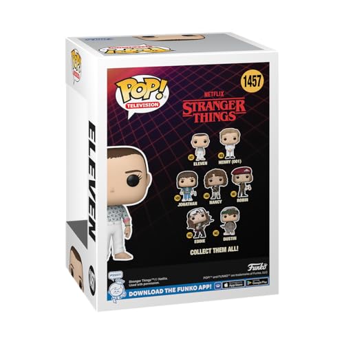Funko POP! TV: Stranger Things - Finale Eleven - 1/6 Odds for Rare Chase Variant - Collectable Vinyl Figure - Gift Idea - Official Merchandise - for Kids & Adults - TV Fans