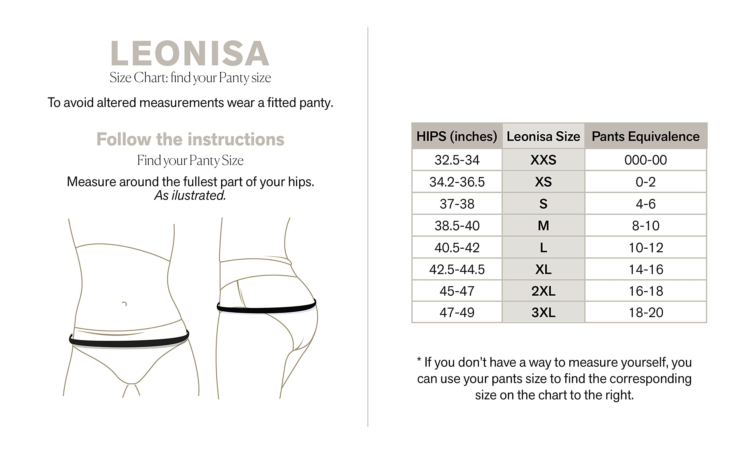 Leonisa Tummy Control Underwear for Women - High Waisted Sheer Lace Shapewear Panties Black