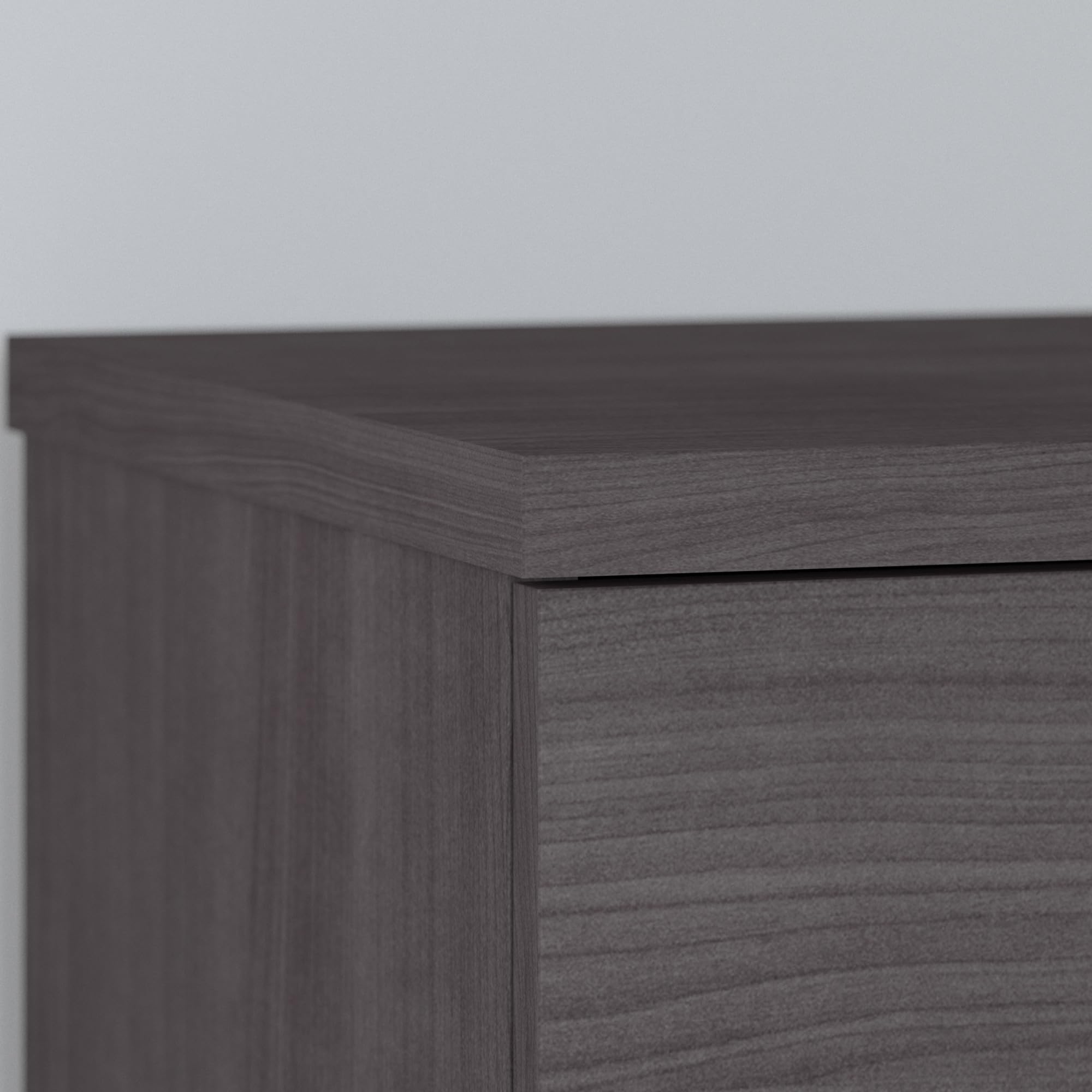 Bush Furniture Somerset 2 Drawer Lateral File Cabinet in Storm Gray
