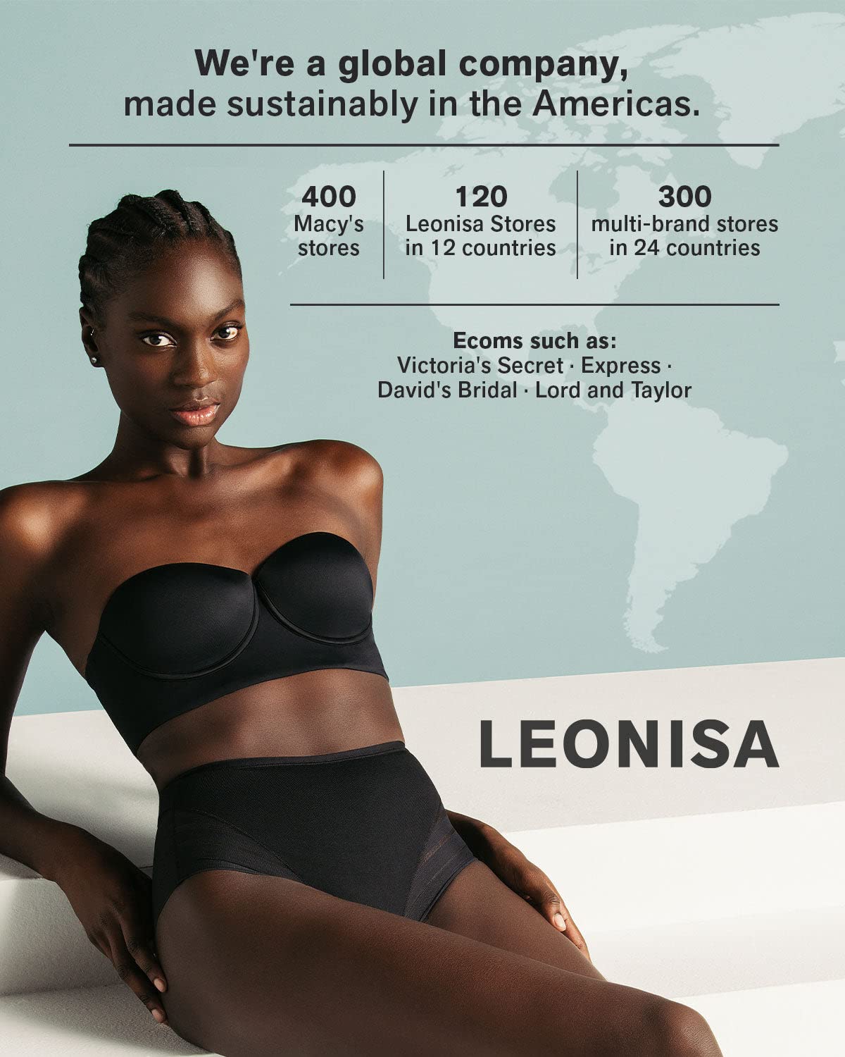 Leonisa Tummy Control Underwear for Women - High Waisted Sheer Lace Shapewear Panties Black