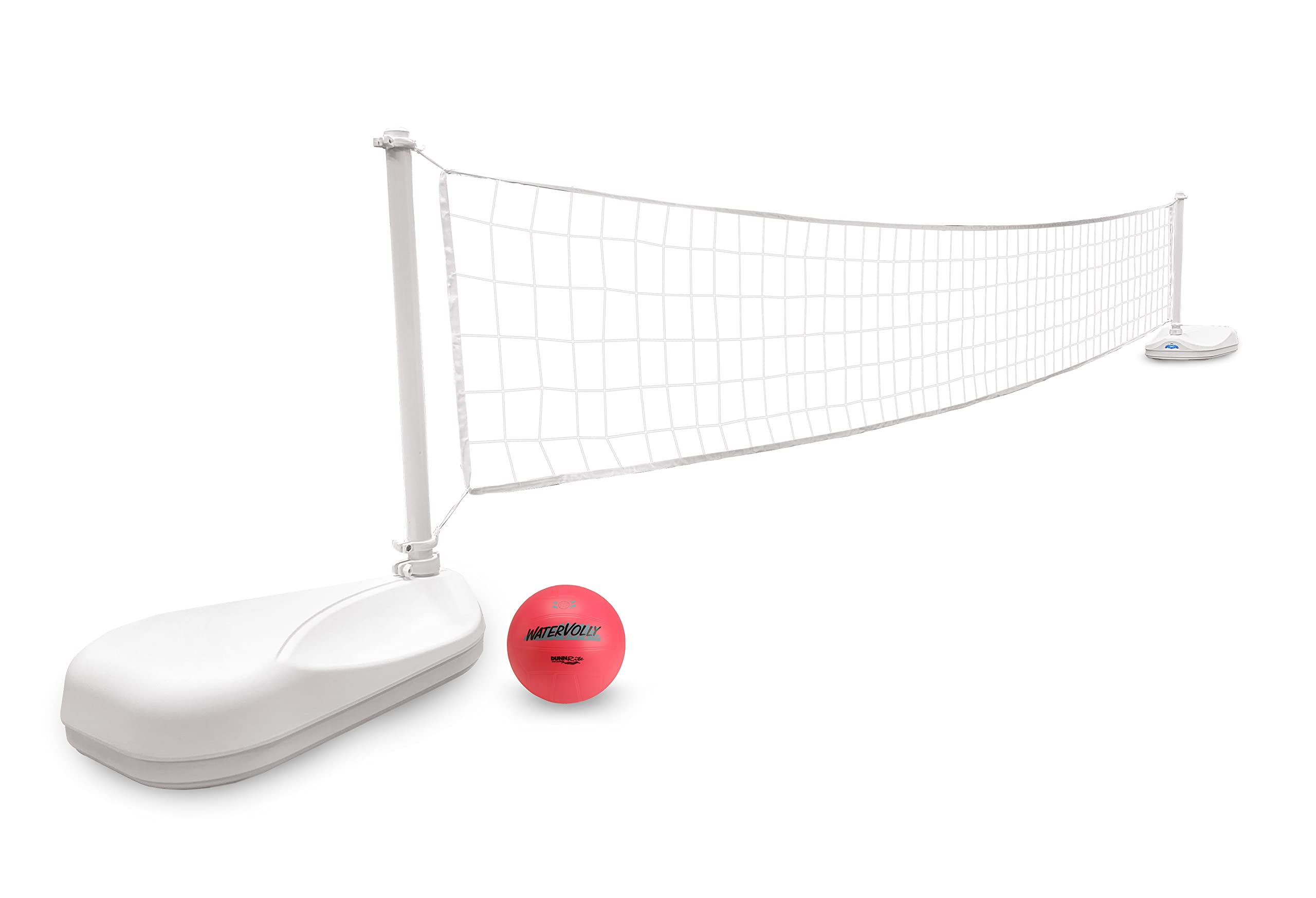 Dunn-Rite Clear Shot 2-in-1 Full Court Pool Basketball & Volleyball Game Set