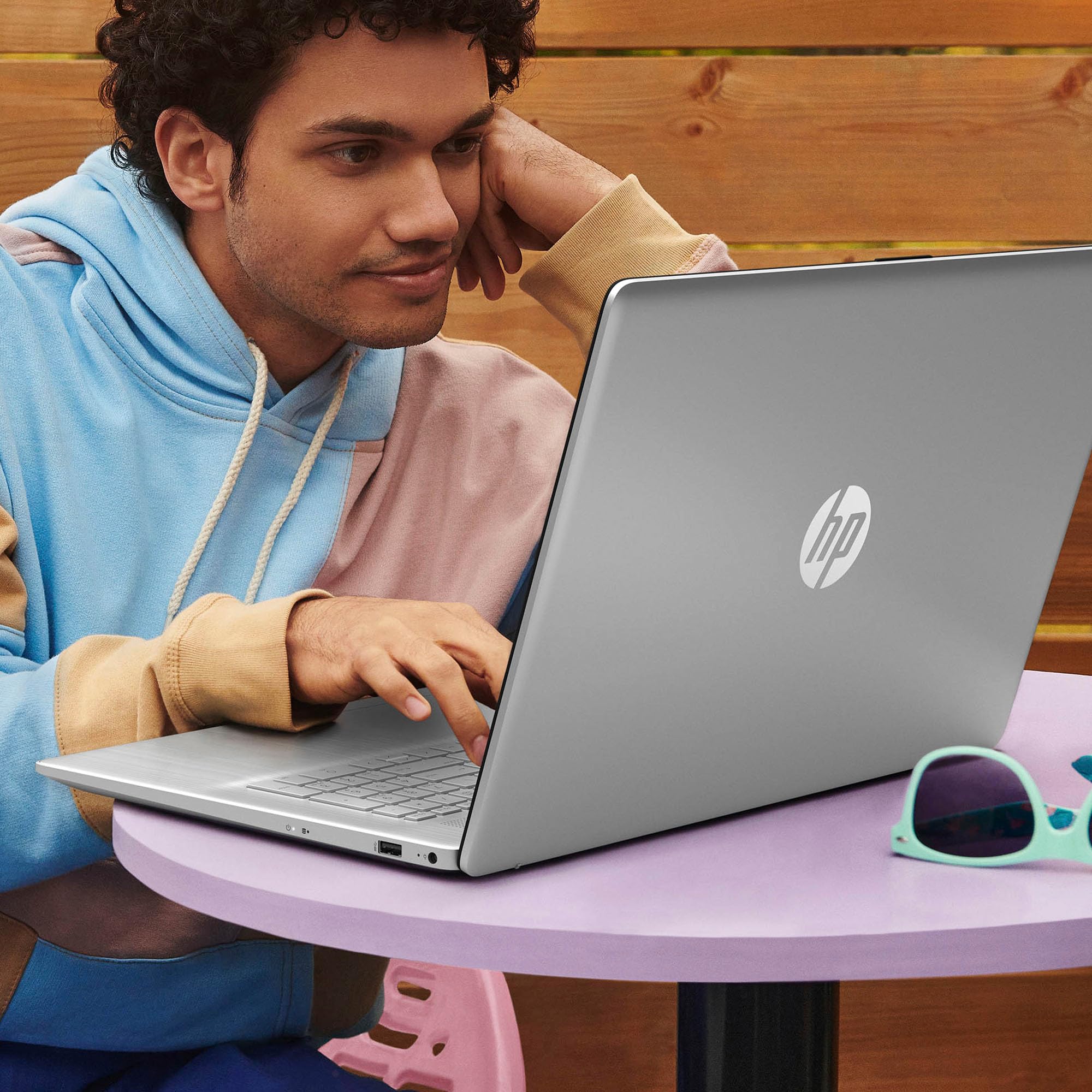 HP 2023 Newest Laptop, 17.3 Inch Display, Intel-Core i3-1125G4 Processor (Beat i5-10210U), 16GB RAM, 1TB SSD, Intel UHD Graphics, WiFi, Bluetooth, USB-A&C, Fast Charge, Windows 11 Home in S Mode