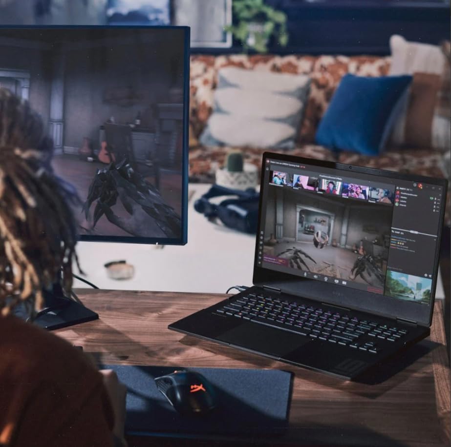 HP OMEN Gaming Laptop 2023 Newest, 16.1" QHD 165Hz Display, 12th Gen Intel Core i9-12900H Processor, NVIDIA GeForce RTX 3060 Graphics, 16GB DDR5 RAM, 1TB SSD, WiFi 6, Bluetooth, Windows 11 Home