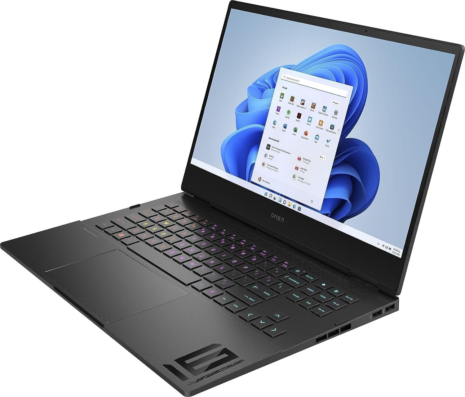 HP OMEN Gaming Laptop 2023 Newest, 16.1" QHD 165Hz Display, 12th Gen Intel Core i9-12900H Processor, NVIDIA GeForce RTX 3060 Graphics, 16GB DDR5 RAM, 1TB SSD, WiFi 6, Bluetooth, Windows 11 Home