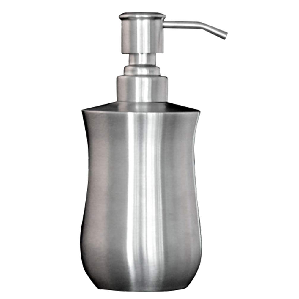 Cabilock 1pc Stainless Steel Soap Dispenser Refillable Soap Dispenser Travel Soap Stainless Steel Container Hand Soap Bottle Foaming Soap Bottle Bathroom Dispenser Soap Pump Filling Shampoo