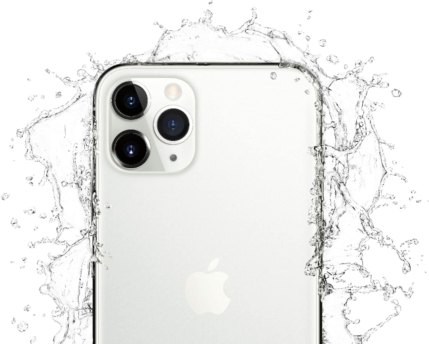 Apple iPhone 11 Pro Max, US Version, 256GB, Silver - Unlocked (Renewed)