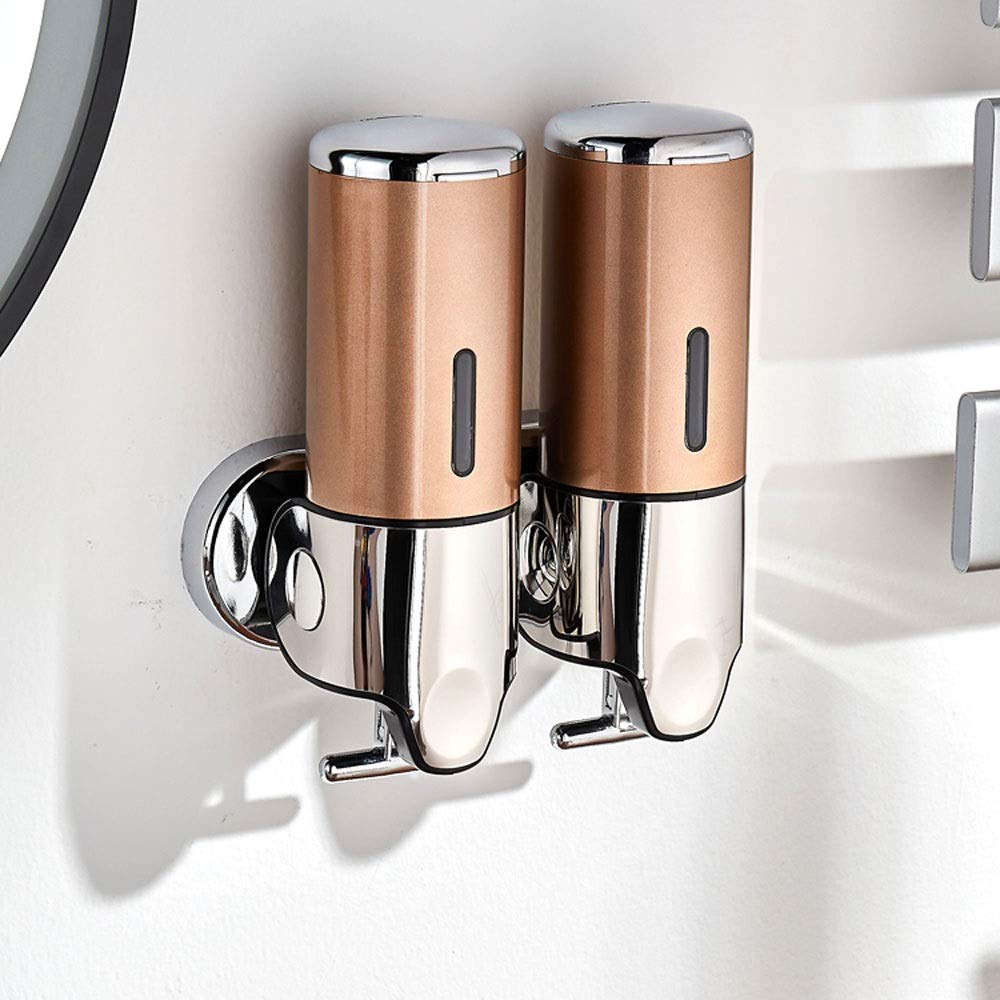 MEGIMA Soap Dispenser, Automatic Soap Dispenser, Non-Contact Stainless Steel Soap Dispenser, Hands-Free Foam Soap Dispenser for Bathroom Or Kitchen Brown Size: 21.5 * 24cm