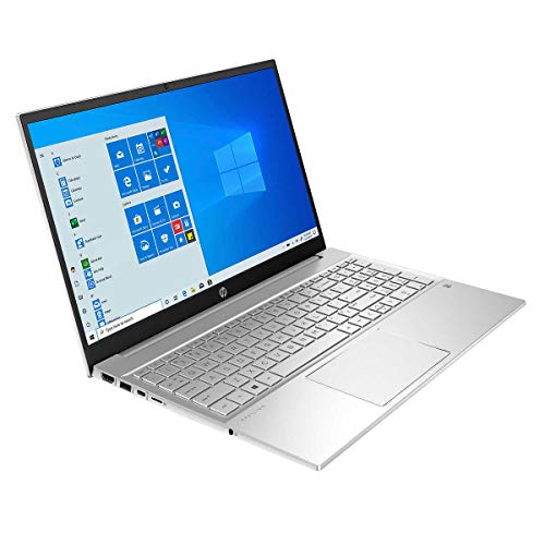 HP Pavilion 15 Flagship Business Laptop 15.6" FHD IPS Touchscreen AMD Octa-Core Ryzen 7 4700U (Beats i7-10710U) 16GB RAM 512GB SSD AMD Radeon Graphics Backlit B&O Audio Win10 Pro Silver + HDMI Cable