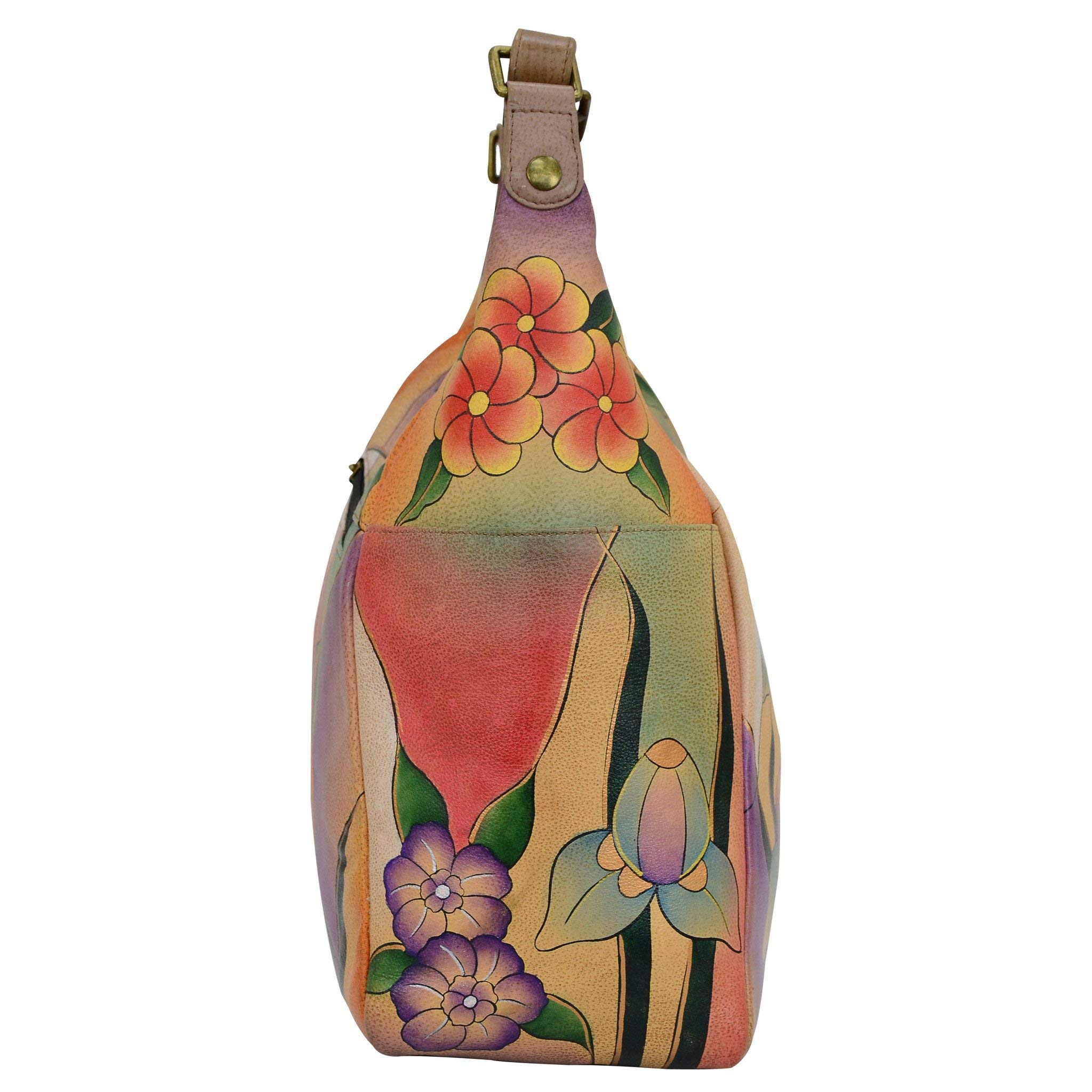 Anna by Anuschka 8060, Butterfly Glass Painting