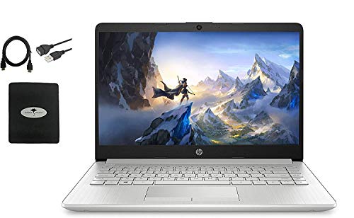 HP 14" FHD Laptop for Business and Student 2022 Newest, AMD Ryzen3 3250U (up to 3.5 GHz), 16GB RAM, 512GB SSD, Ethernet, USB-A&C, Webcam, WiFi, Bluetooth, HDMI, Fast Charge, Win10 S, w/GM Accessories