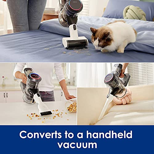 Tineco Pure ONE S11 Cordless Vacuum Cleaner, Smart Stick Handheld Vacuum Strong Suction & Lightweight, Cordless Handheld Vacuum Deep Clean Hair, Hard Floor, Carpet, Car (Pure ONE S11 Grey)