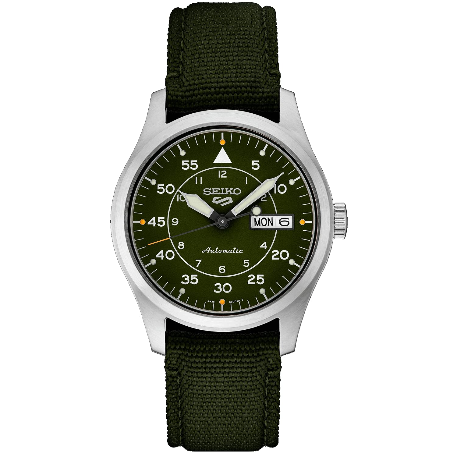 SEIKO 5 Automatic Watch SRPH29K1, Green, Belt