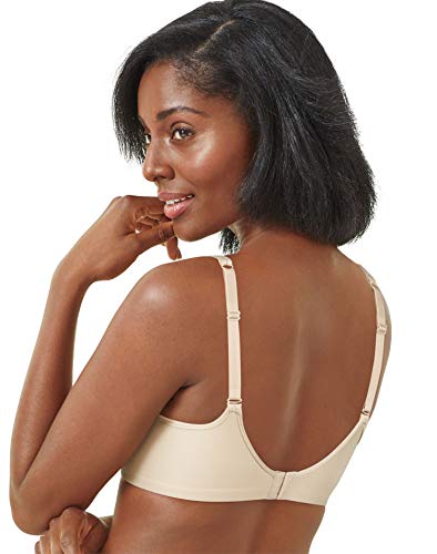 Bali Women's One Smooth U Ultra Lite Spacer Wireless Bra DF3440, Gloss, 40C