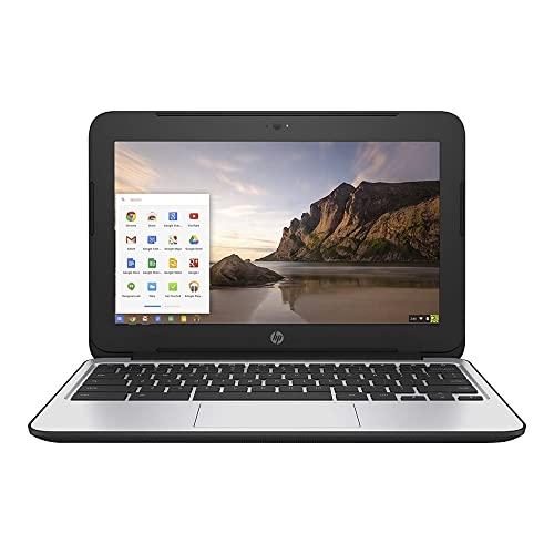 HP Chromebook 11 G4 11.6" 4GB 16GB SSD CeleronĀ® N2840 2.16GHz ChromeOS,Ā Black (Renewed)