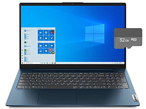 Portable Lenovo Ideapad 5 Business Laptop Intel Quad-Core i7-1165G7 15.6" FHD IPS Touchscreen Display 12GB DDR4 512GB PCIe SSD Backlit KB USB-C Finger Print Webcam Win 10 (Renewed)