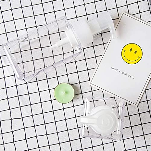 Soap Dispenser Soap Dispenser Pack of 2 Foaming Soap Dispenser Empty/Refillable Foaming Soap Pump Dispensers Square Bottles