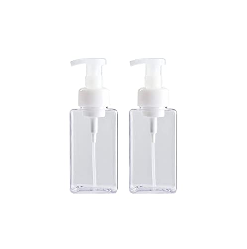 Soap Dispenser Soap Dispenser Pack of 2 Foaming Soap Dispenser Empty/Refillable Foaming Soap Pump Dispensers Square Bottles
