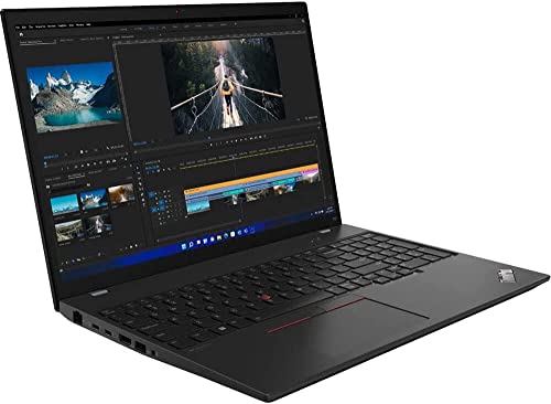 Lenovo ThinkPad T16 16" FHD+ (Intel Quad-Core i5-1235U, 16GB RAM, 512GB PCIe SSD) Business Laptop, Backlit Keyboard, Fingerprint, Thunderbolt 4, Webcam, IST Computers Bag, Win 10 / Win 11 Pro