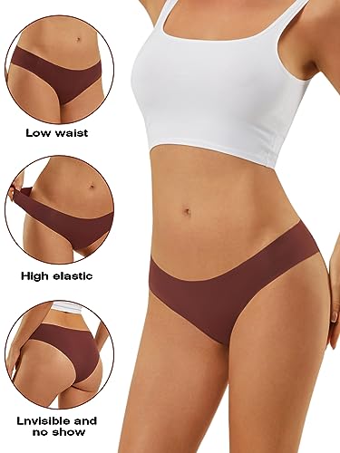 tichers Comfortable Women's Briefs, Seamless and Breathable Underwear for Everyday Wear (as1, alpha, m, regular, regular, black)