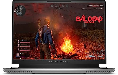Dell Alienware X16 Laptop (2023) | 16" 1920x1200 FHD+ | Core i9-13900HK - 1TB SSD + 1TB SSD Hard Drive - RAM - Nvidia GeForce RTX 4080 | 14 cores @ 5.4 GHz - 12GB GDDR6X Win 11 Pro Silver (Renewed)