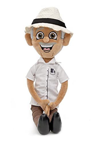 El Abuelo - 14" Plush Doll Grandpa Figure - Medium Size, Jibarito's Friends Collection, Model #4