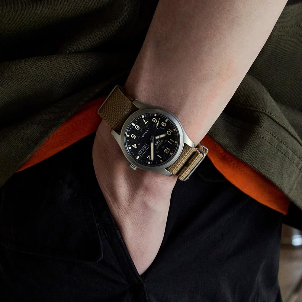 5 SPORTS(ファイブスポーツ) Men Field Sports Style Automatic Watch