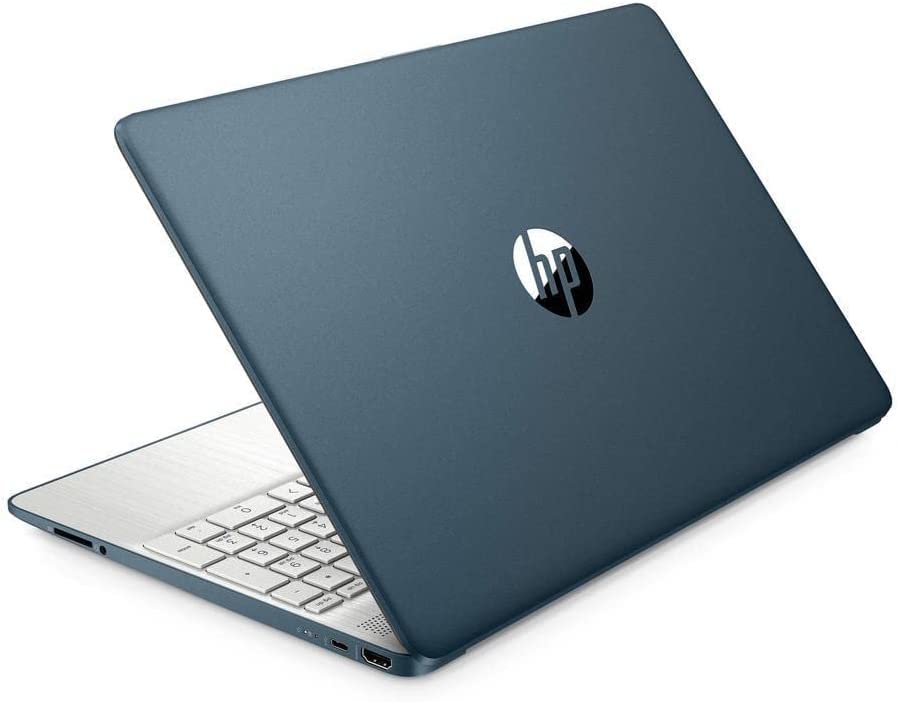 HP 2023 Newest Laptop, 15.6 Inch Screen FHD Display, AMD Ryzen 5 5500U Processor, 16GB RAM, 1TB SSD, AMD Radeon Graphics, Spruce Blue, Bluetooth, Webcam, HDMI, Windows 11 Home, Bundle with JAWFOAL