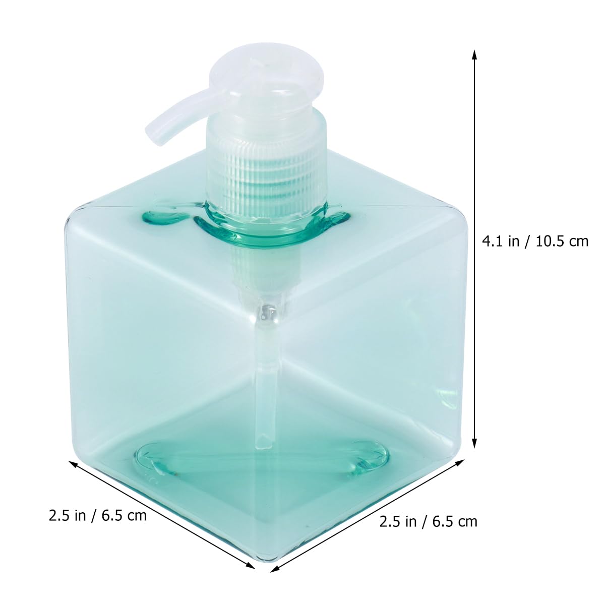 YARNOW Lotion Dispenser Bottle Hand Soap Bottle Clear Soap Dispenser Hand Lotion Dispenser Liquid Pump Jar Travel Lotion Bottle