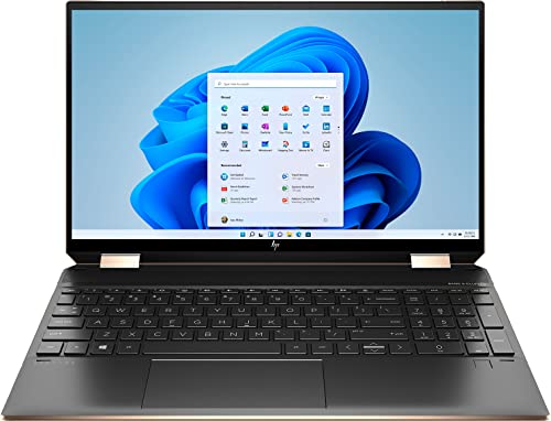 Premium HP Spectre x360 Convertible 2-in-1 Business Laptop, 15.6" UHD 4K Touch Display, 11th Gen Intel i7-1165G7 Processor, 16GB RAM, 2TB PCIe SSD, Backlit Keyboard, Stylus Pen, Windows 11 Pro
