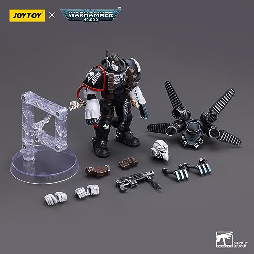 HiPlay JoyToy Warhammer 40K Raven Guard Chapter Master Kayvaan Shrike 1:18 Scale Collectible Action Figure