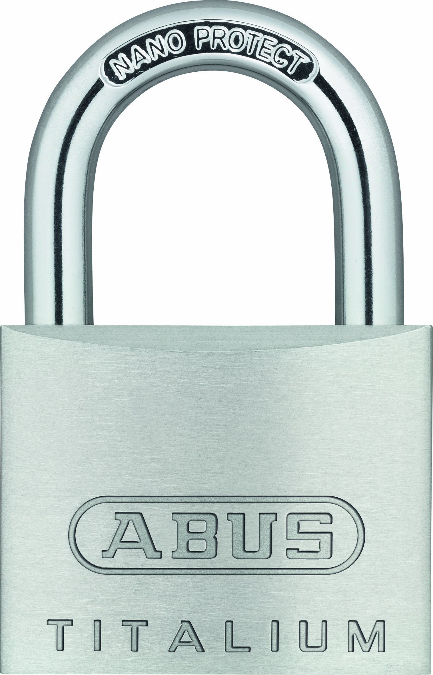ABUS 64TI/40 Titalium™ Aluminum Alloy Padlock Keyed Different - Nano Protect Steel Shackle