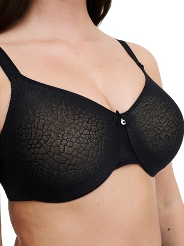 Chantelle Women's C Magnifique Seamless Unlined Minimizer, Black, 40G