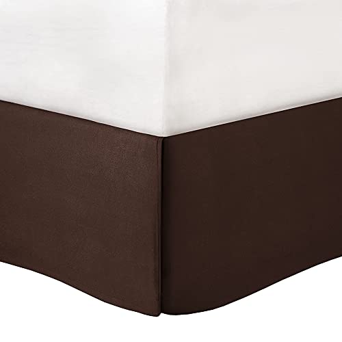 Madison Park Palmer Comforter Set-Luxury Faux Suede Design, Striped Accent, All Season Down Alternative Bedding, Matching Shams, Decorative Pillow, Bed Skirt, King (104 in x 92 in), Red 7 Piece