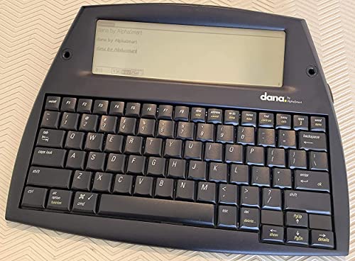 Alphasmart Dana Laptop Alternative/Palm OS Word Processor with Full Size Keyboard, Calculator, Mac Pc