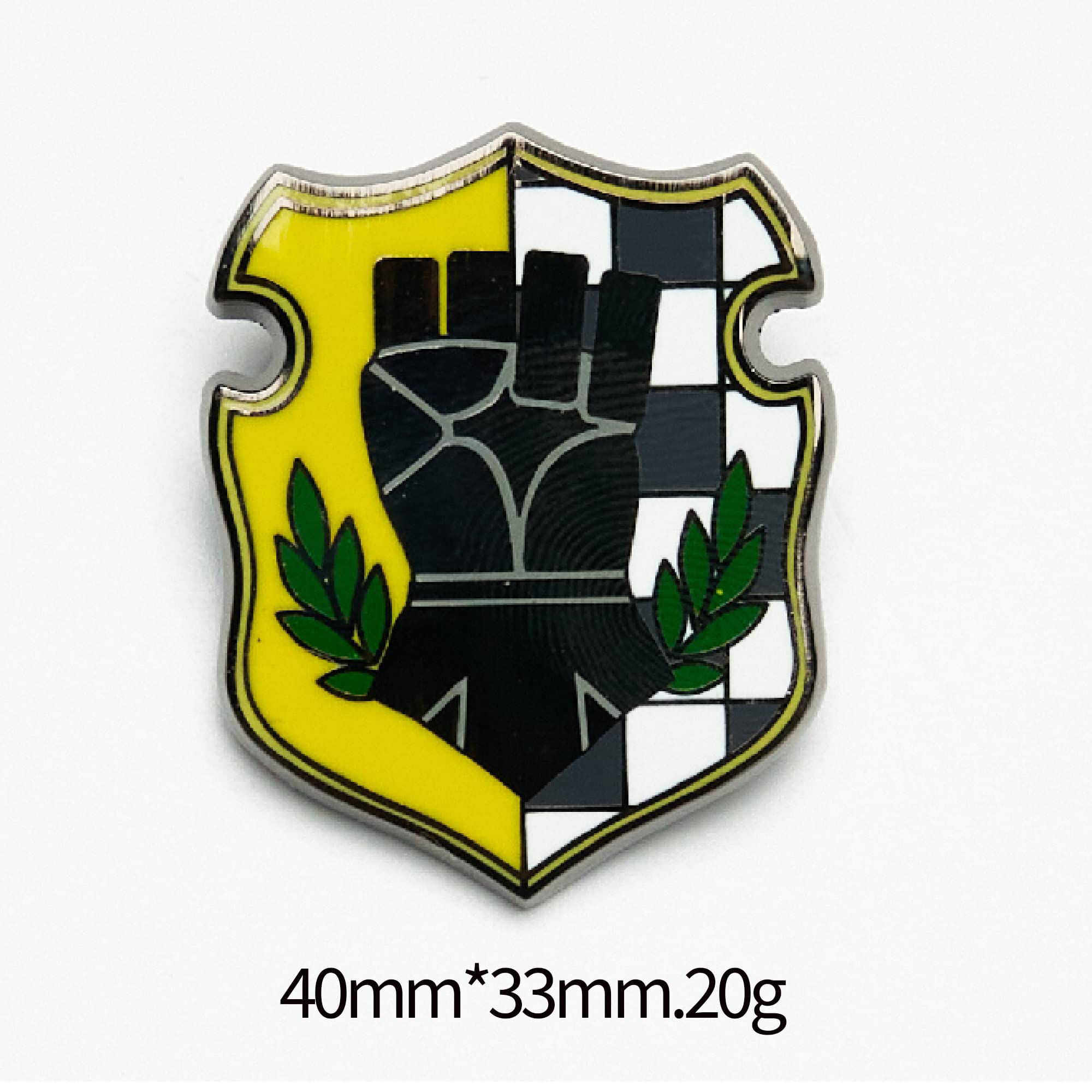 Starforged Compatible with Warhammer 40k Heraldries of the Chapters theme colored shield Pin1 PC
