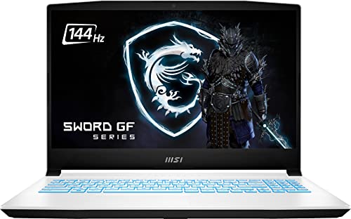 2022 MSI Sword 15.6" Gaming Laptop, 144Hz IPS Level FHD, 12th Intel Core i7-12650H 10-Core, 32GB DDR4, 1TB NVMe SSD, NVIDIA GeForce RTX 3060 6GB GDDR6, Backlit Keyboard, Windows 10 w/ 32GB USB