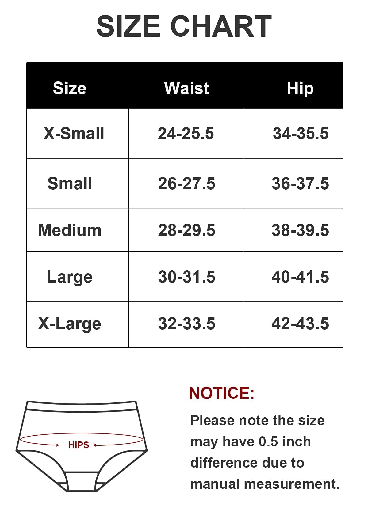 voenxe Women Bikini Underwear,Seamless Breathable Ladies Panties,No Show Comfortable Briefs Undies for Women,Hipster,5-Pack