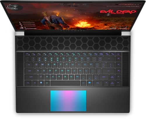 Dell Alienware X16 Laptop (2023) | 16" 1920x1200 FHD+ | Core i9-13900HK - 2TB SSD + 2TB SSD Hard Drive - RAM - Nvidia GeForce RTX 4080 | 14 cores @ 5.4 GHz - 12GB GDDR6X Win 11 Home Silver (Renewed)